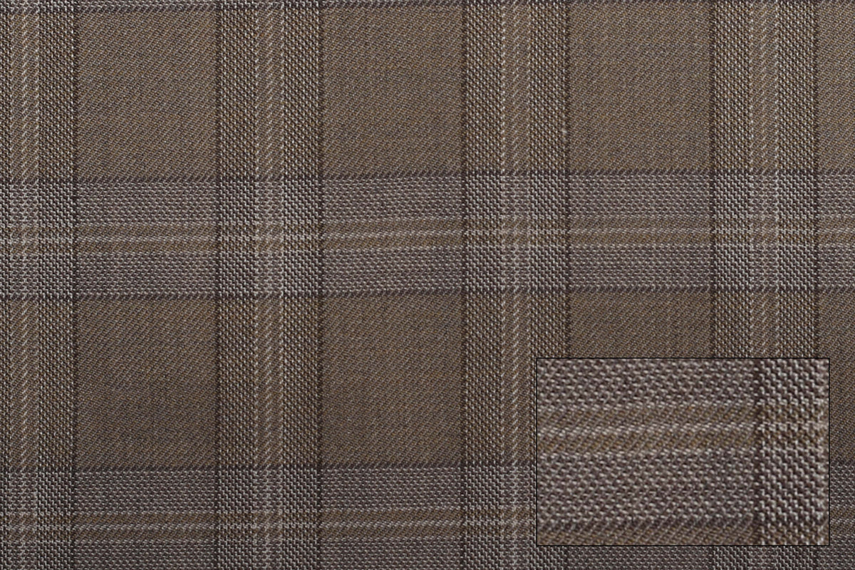 3 Piece Checks and Window Wool Suit – Blueburry Royale Bespoke